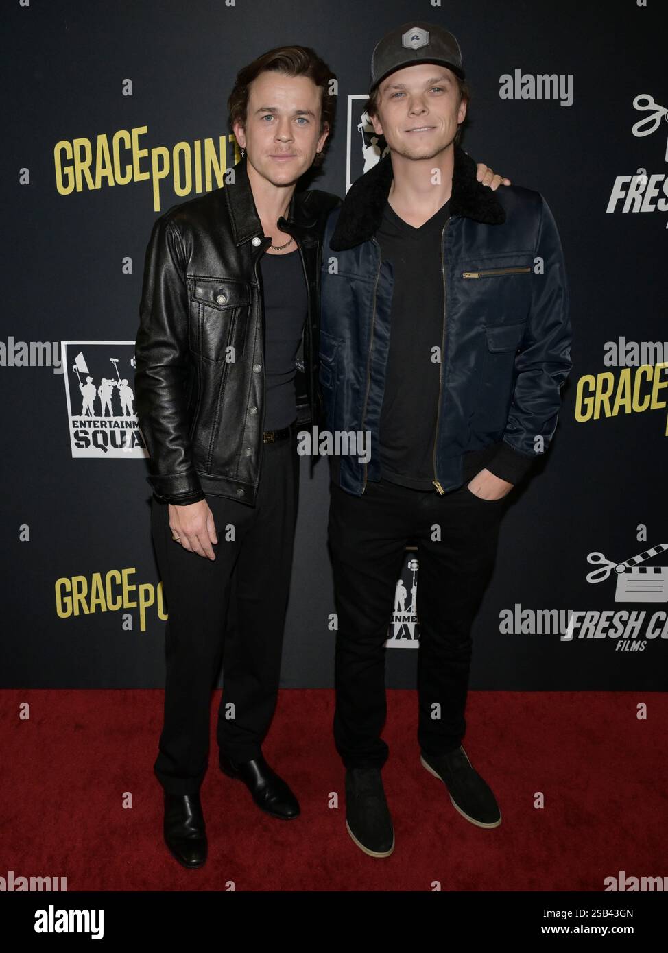 January 30, 2025, Los Angeles, California, USA: Rob Lowe's kids JOHN ...