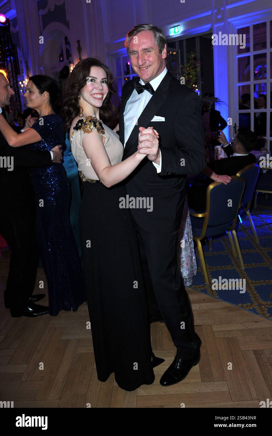 Christian von Boetticher mit Ehefrau Sarah. 74. Hamburger Presseball am ...
