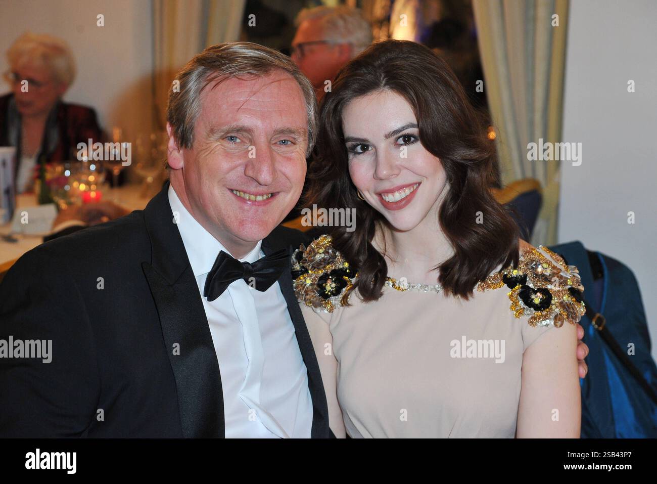 Christian von Boetticher mit Ehefrau Sarah. 74. Hamburger Presseball am ...