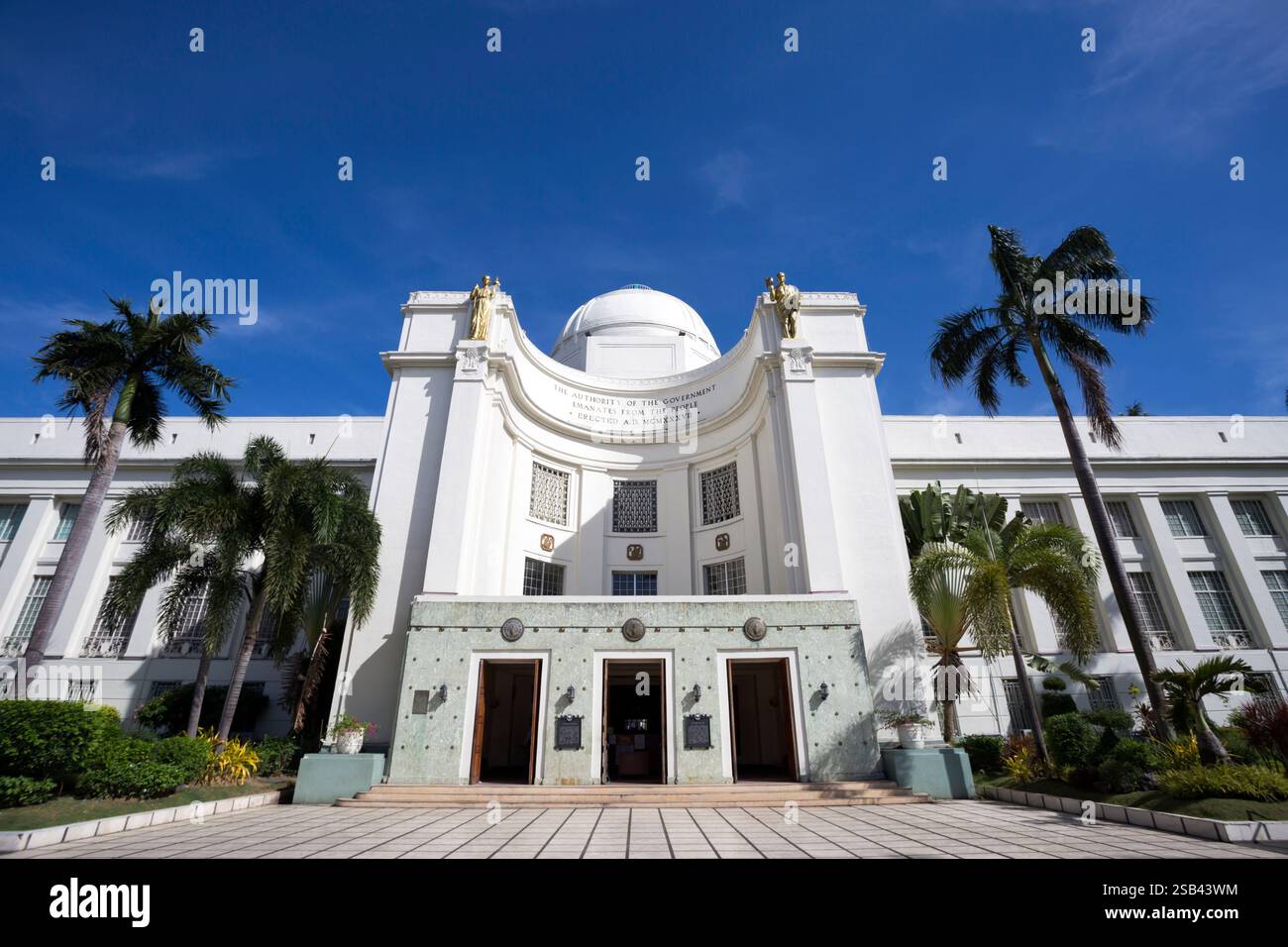 Cebu City, Philippines - October 1, 2013: Exterior view of the Cebu ...