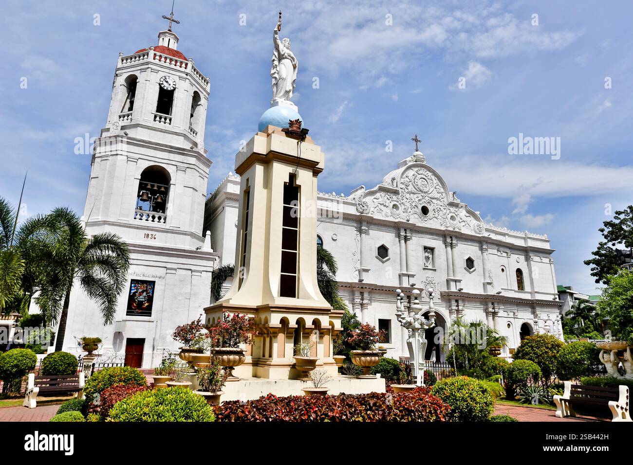 Exterior of he Cebu Metropolitan Cathedral is the ecclesiastical seat ...