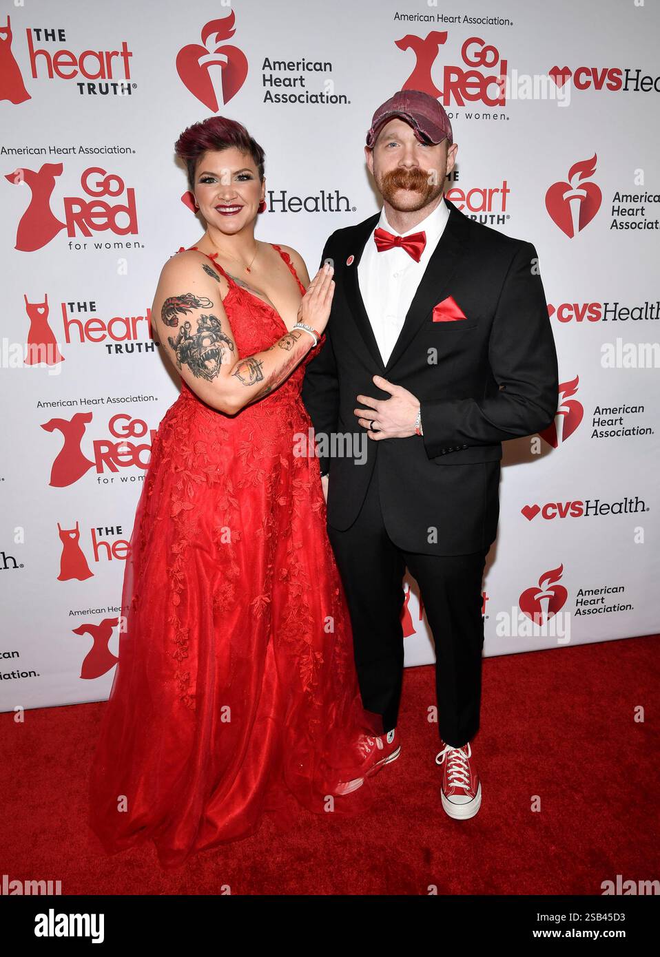 Kylie Flynn, left, M Scott Kramer attend the American Heart Association ...