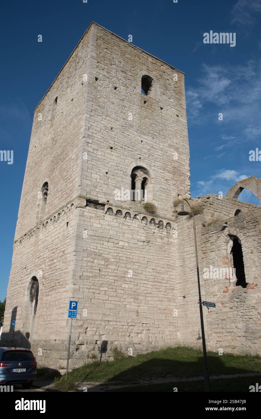 Visby is a medieval town on the Swedish island of Gotland with a well ...