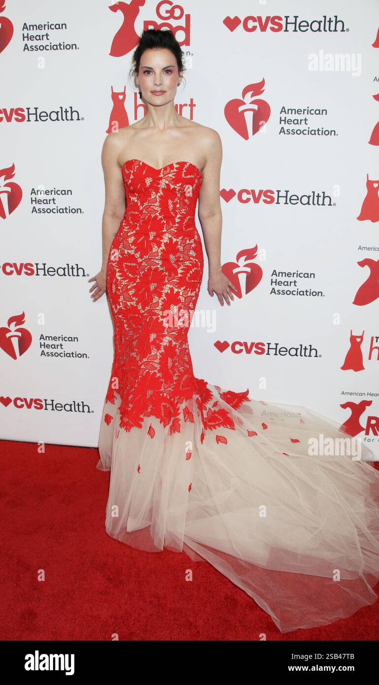January 30, 2025 Jaimie Alexander attend American Heart Associations Go ...