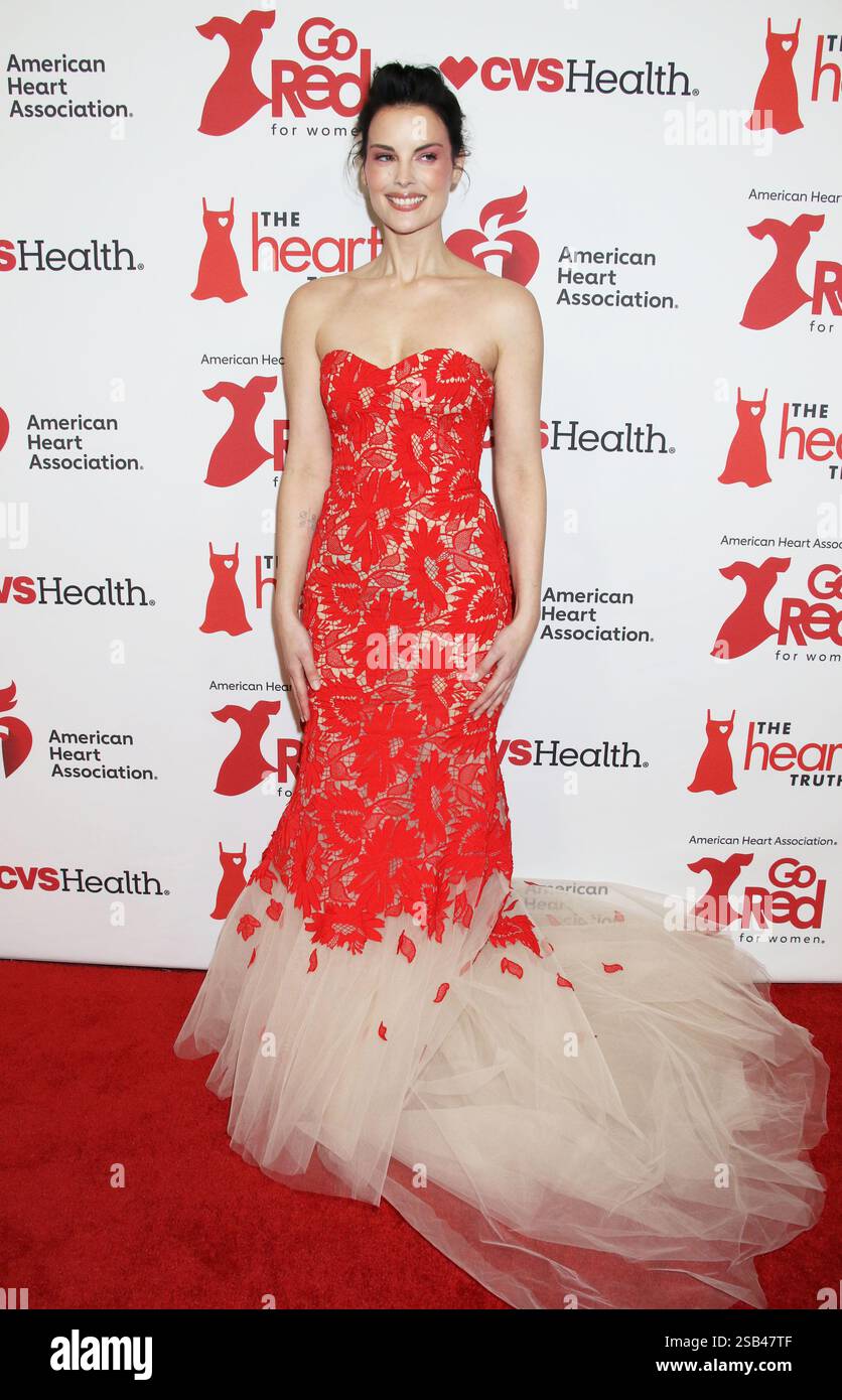 January 30, 2025 Jaimie Alexander attend American Heart Associations Go ...