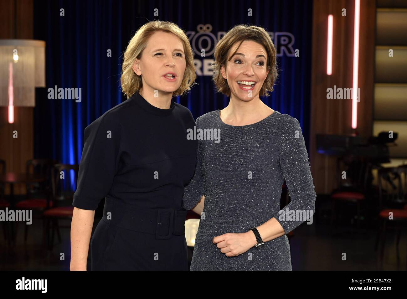 Das Moderatoren Duo der WDR Talkshow Kölner Treff Susan Link und Anna ...