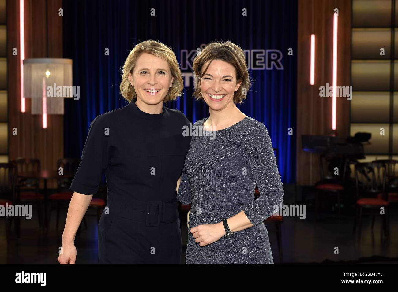 Das Moderatoren Duo der WDR Talkshow Kölner Treff Susan Link und Anna ...