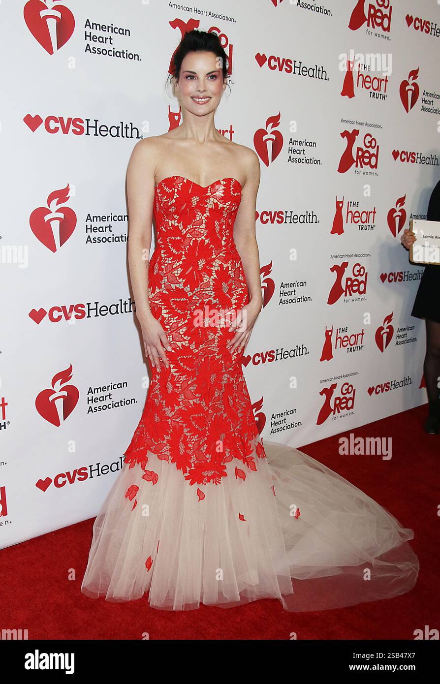January 30, 2025 Jaimie Alexander attend American Heart Associations Go ...
