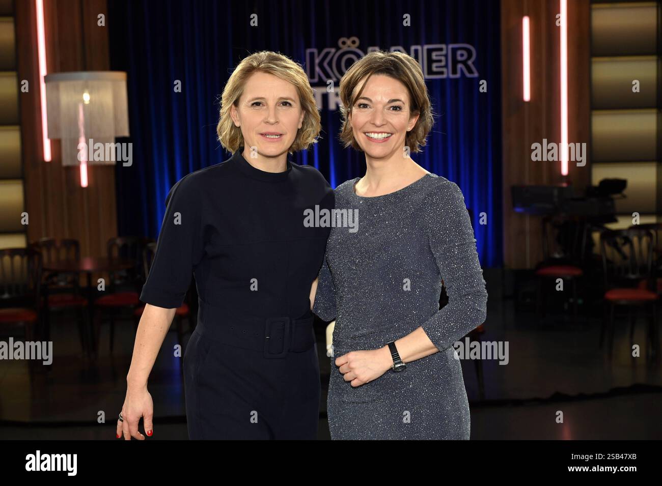 Das Moderatoren Duo der WDR Talkshow Kölner Treff Susan Link und Anna ...