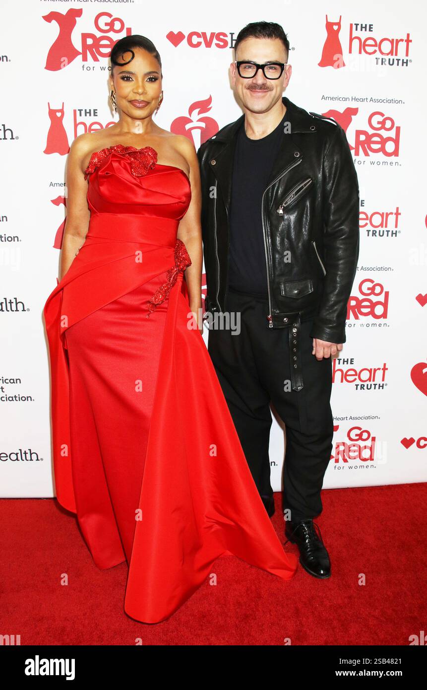 January 30, 2025 Sanaa Lathan and Rubin Singer attend American Heart ...