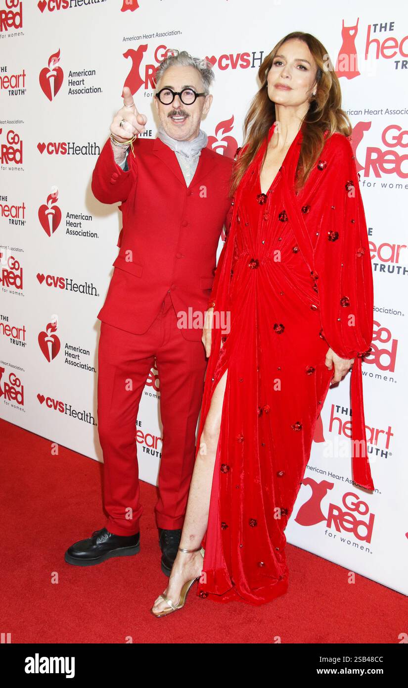 January 30, 2025 Alan Cummings, Saffron Burrows attend American Heart ...