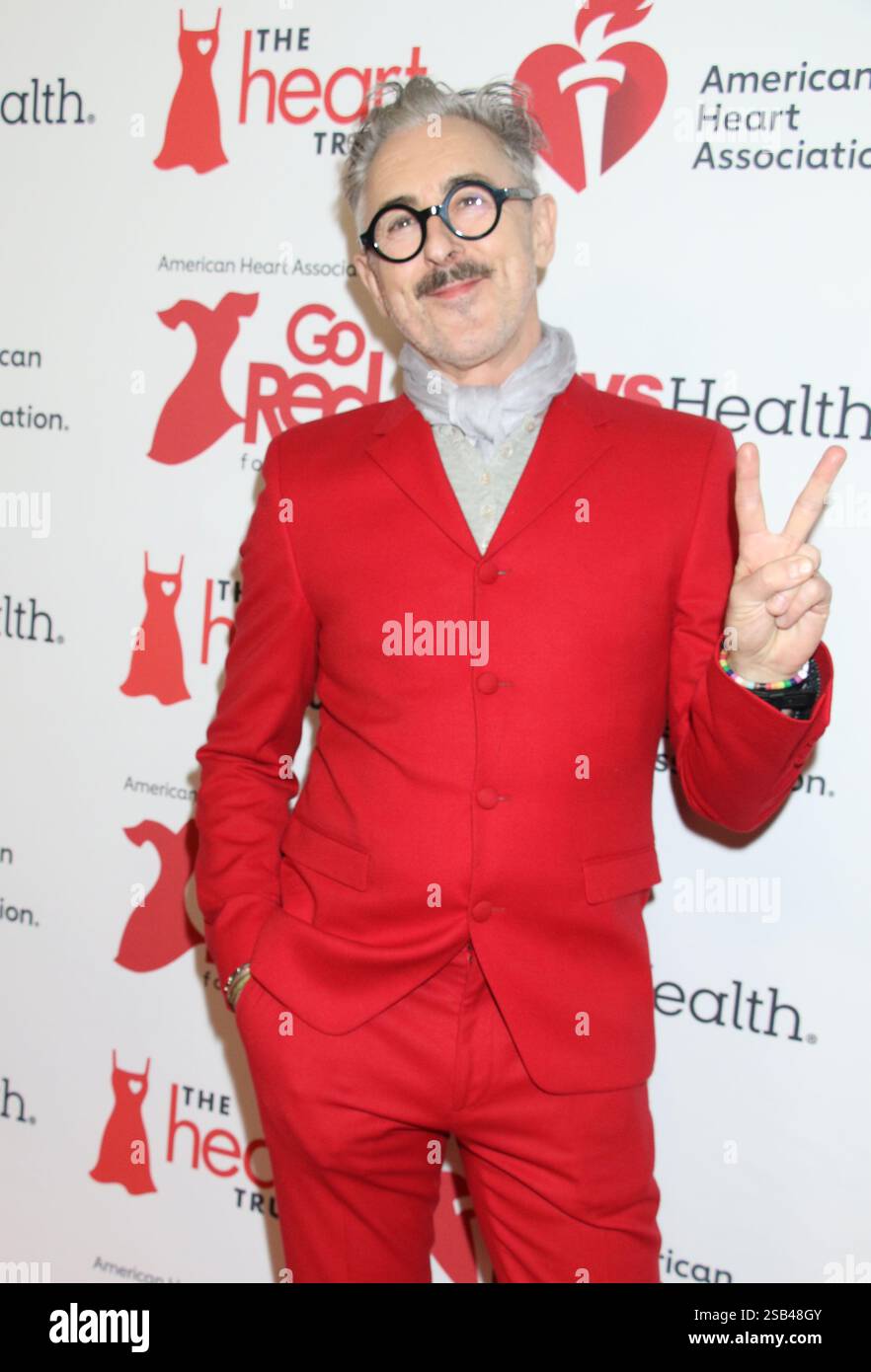 January 30, 2025 Alan Cummings attend American Heart Associations Go ...