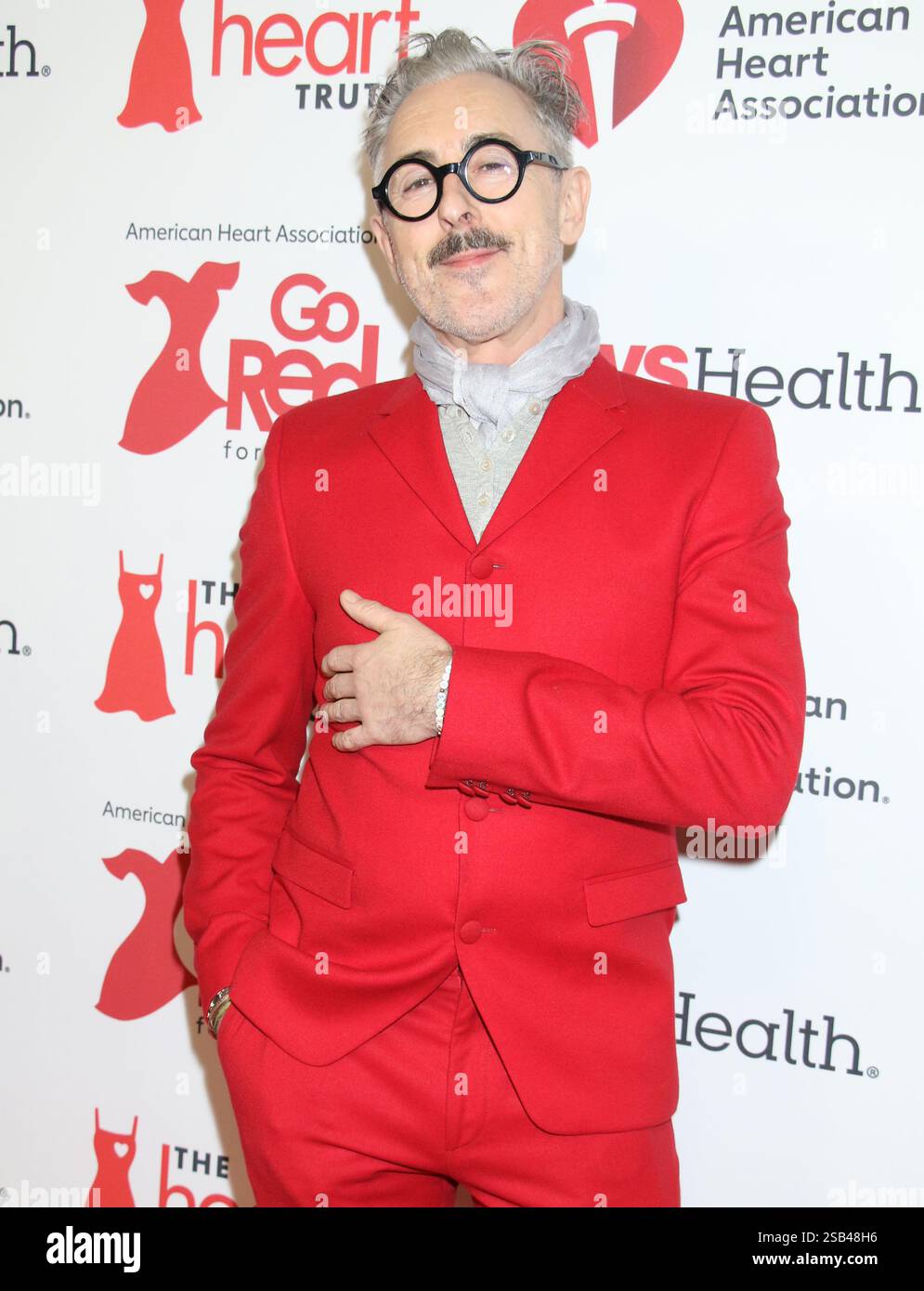 January 30, 2025 Alan Cummings attend American Heart Associations Go ...