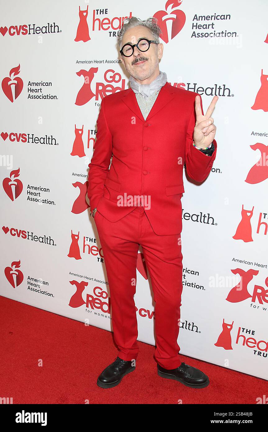 January 30, 2025 Alan Cummings attend American Heart Associations Go ...