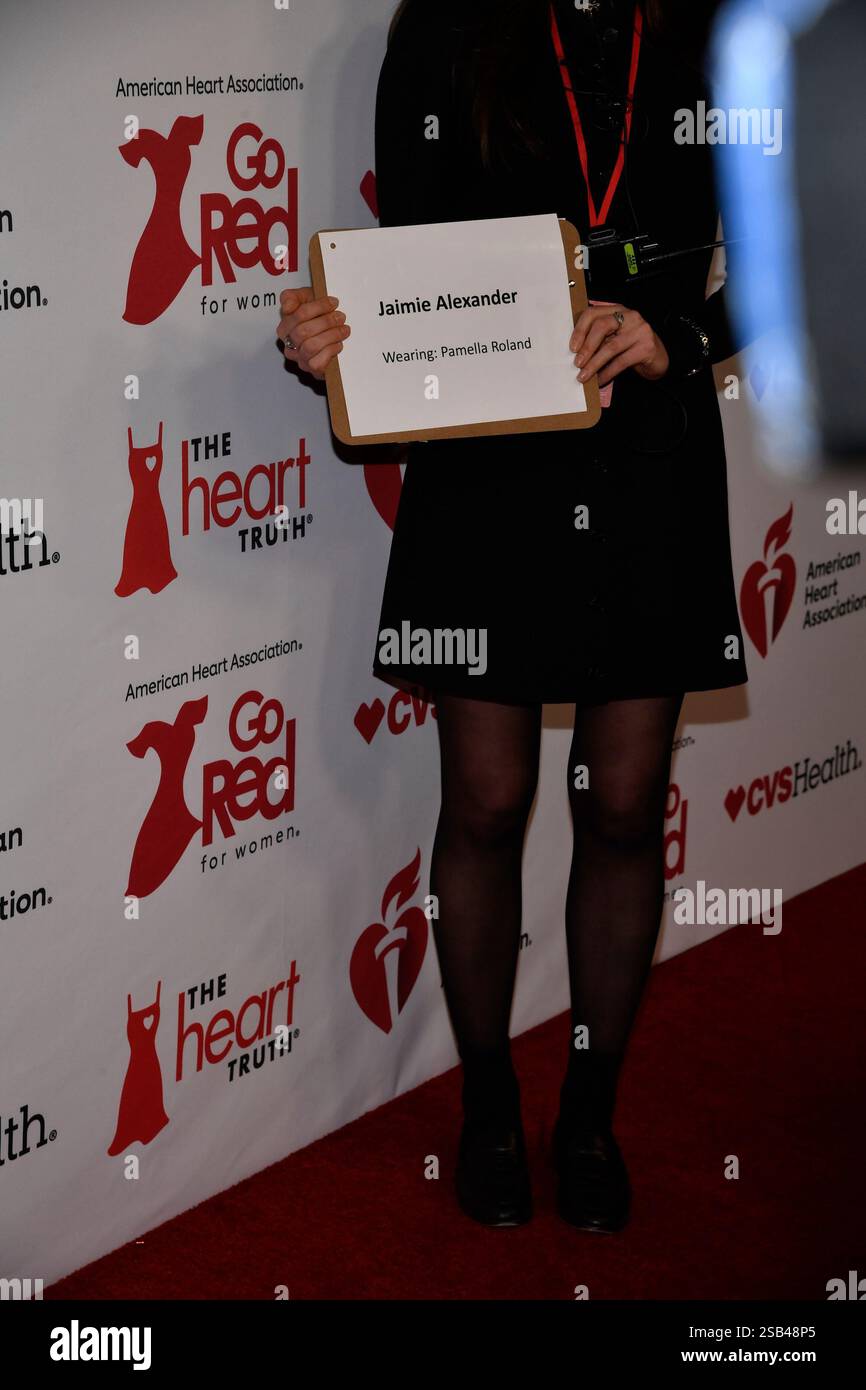 Jaimie Alexander attends the American Heart Association's Go Red for ...