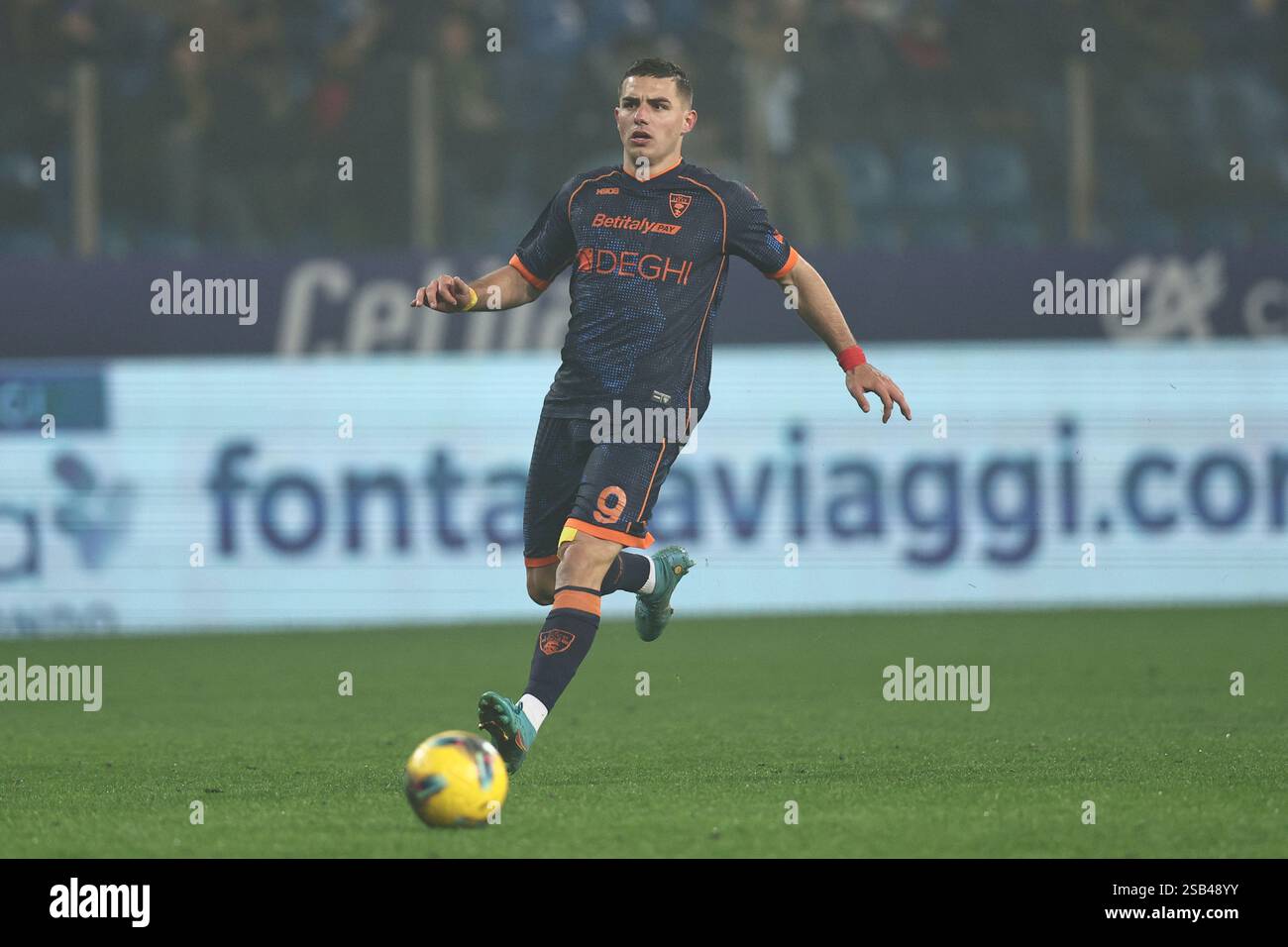 Nikola Krstovic (Lecce) during the Italian "Serie A" match between ...