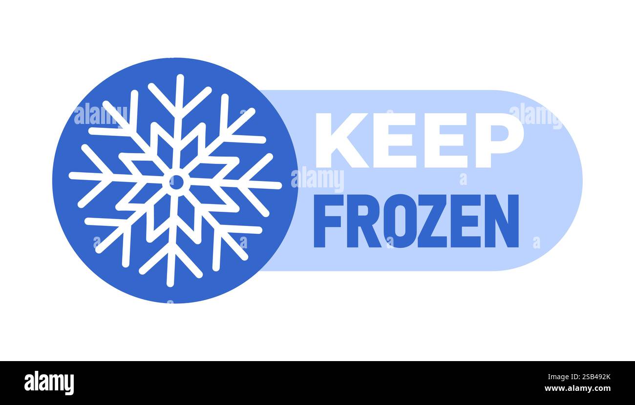 Keep frozen sign Cut Out Stock Images & Pictures - Alamy