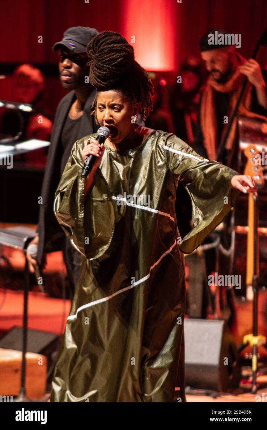 London, United Kingdom. 31st January 2025. Ni Maxine on stage at the ...