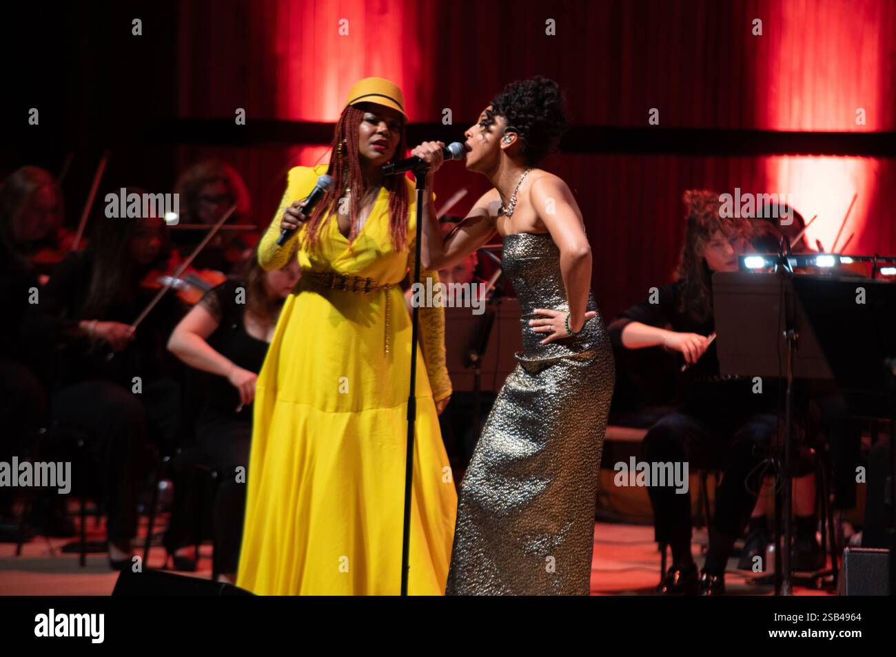 London, United Kingdom. 31st January 2025. Corinne Bailey Rae and China ...