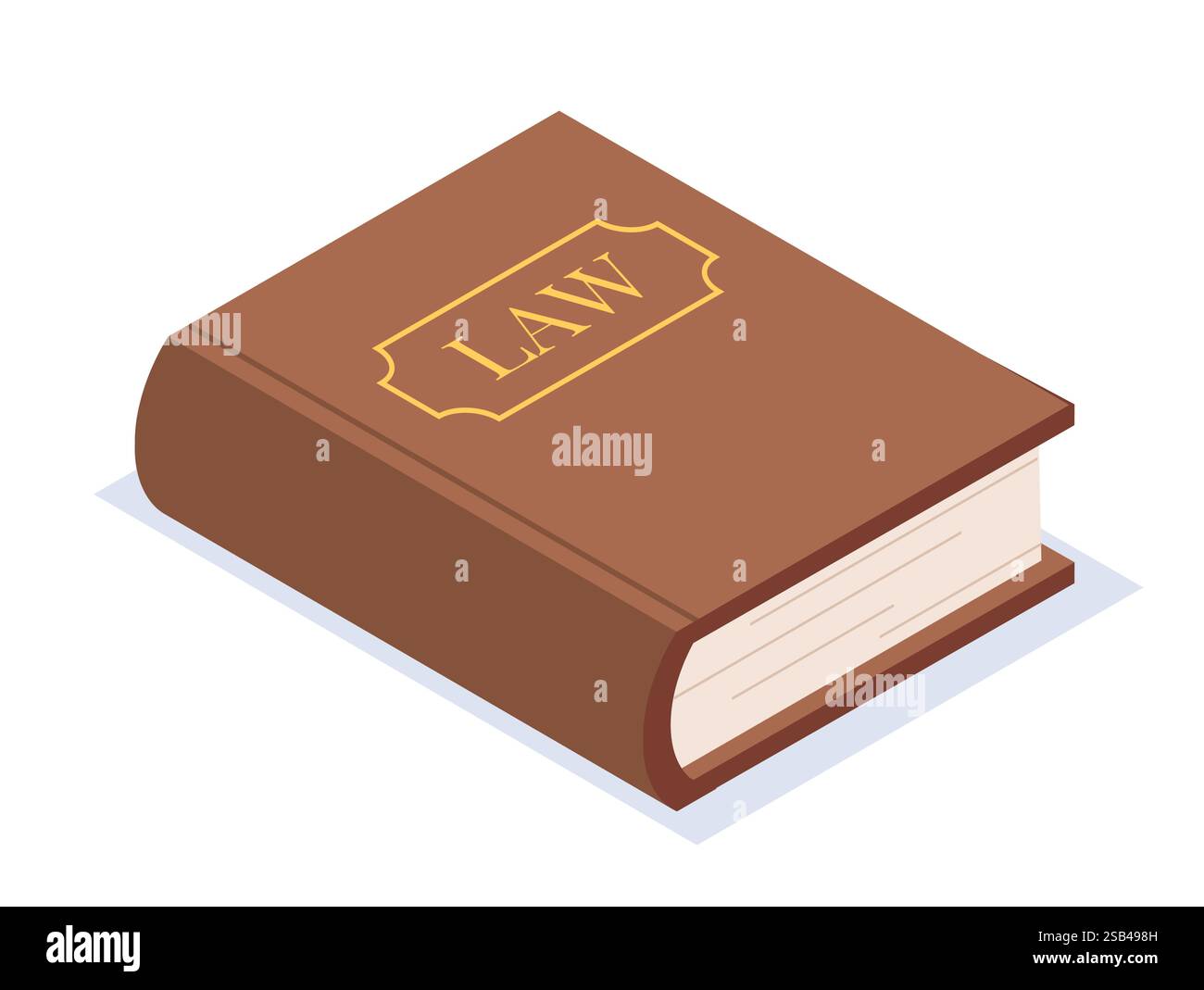 Law book illustration. Vector illustration Stock Vector Image & Art - Alamy