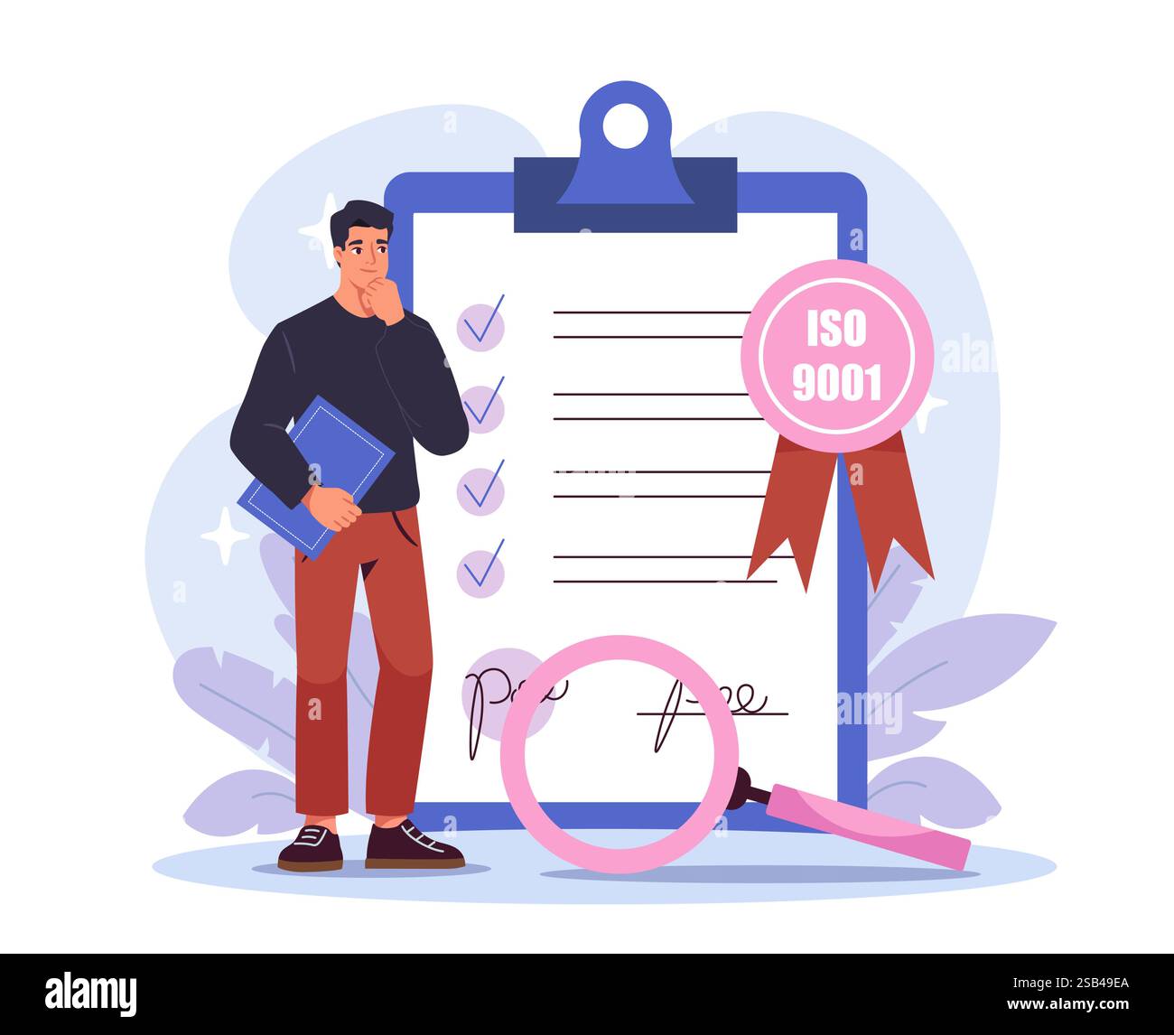 Business process certification Stock Vector Images - Alamy