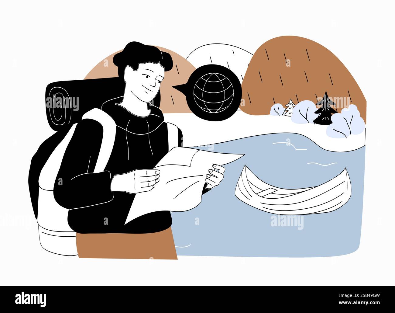 Route reading Cut Out Stock Images & Pictures - Alamy