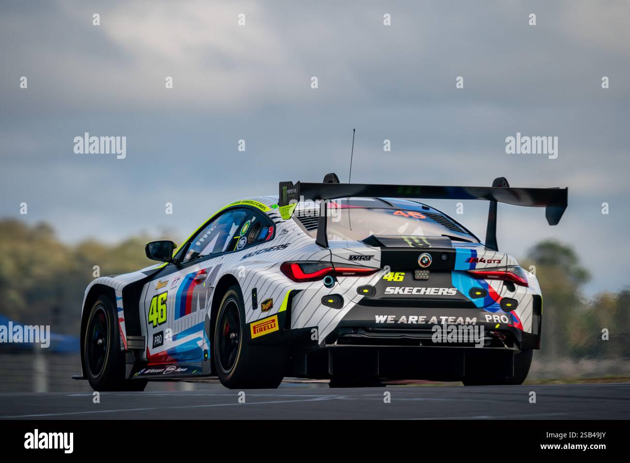 February 1, 2025, Bathurst, New South Wales, Australia: The Team WRT BMW M4 GT3 driven by ...