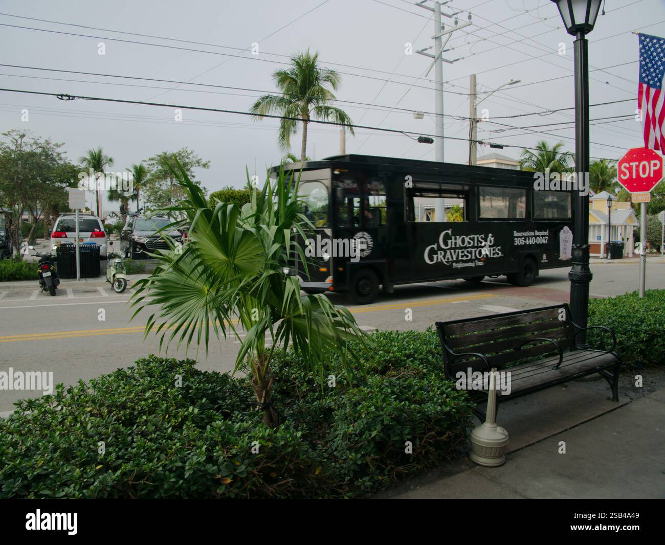 Editorial Use Only. Key West, Florida, USA, January 21, 2025. View over ...