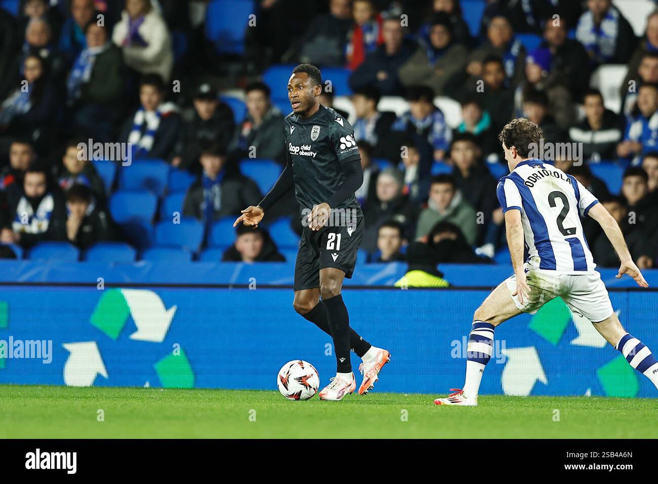 San Sebastian, Spain. 30th Jan, 2025. Abdul Rahman Baba (PAOK) Football ...