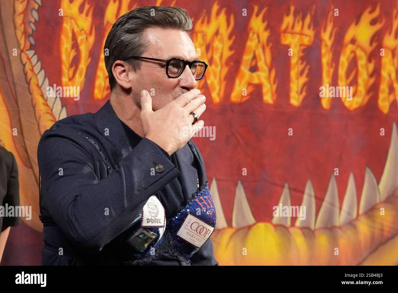 Harvard University's Hasty Pudding Theatricals Man of the Year Jon Hamm ...