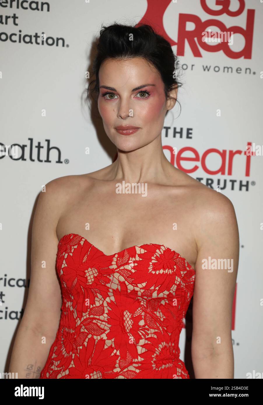 January 30, 2025, New York, New York, USA: Actor JAIMIE ALEXANDER seen ...