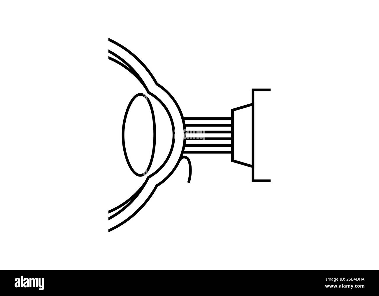 A transparent eyeball Cut Out Stock Images & Pictures - Alamy