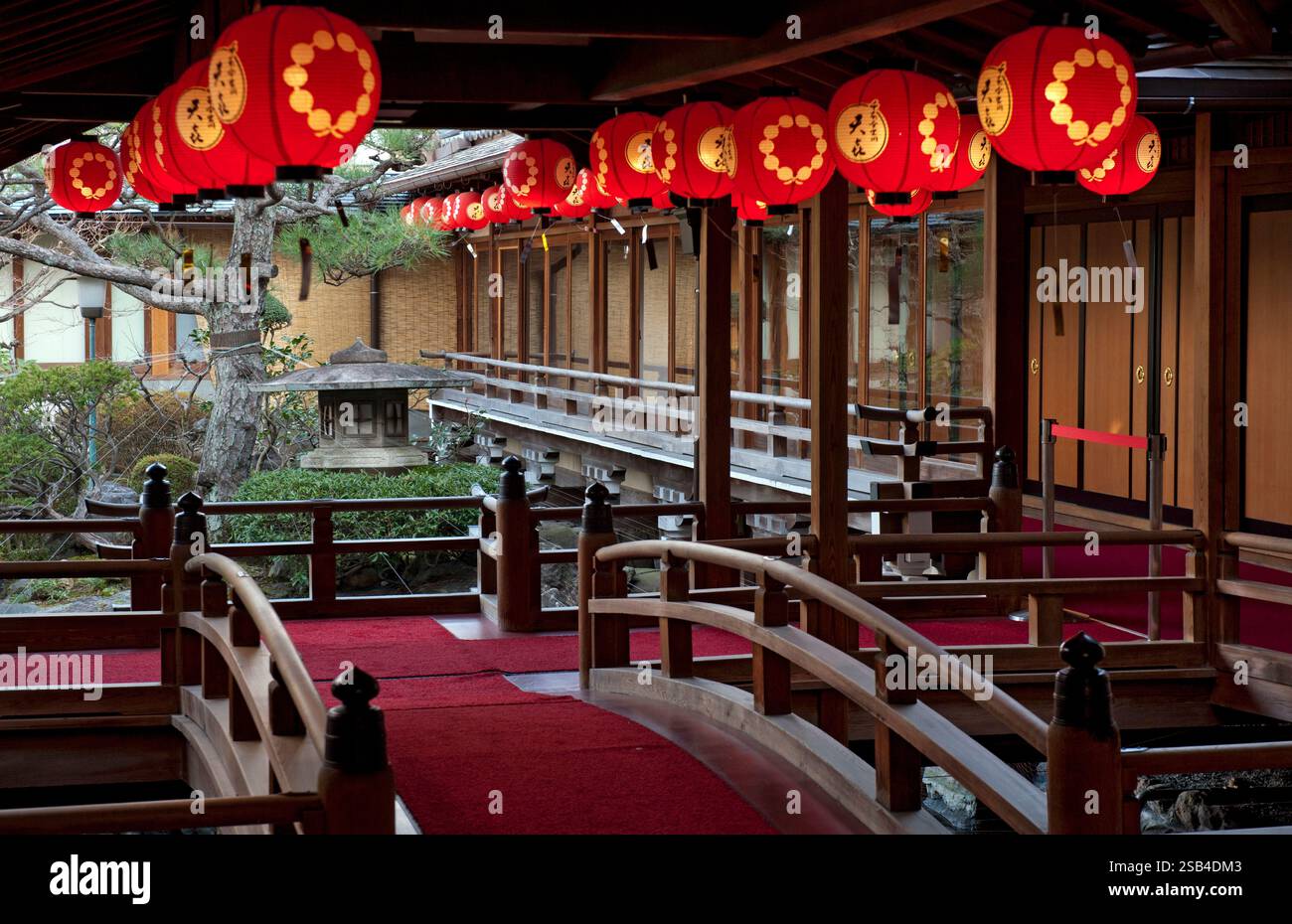 The Kamishichiken Kaburenjo Theater is a performance venue for geiko ...