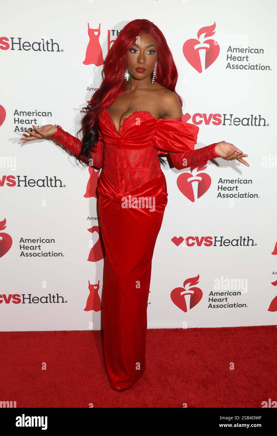 January 30, 2025, New York, New York, USA: Singer REYNA ROBERTS seen at ...