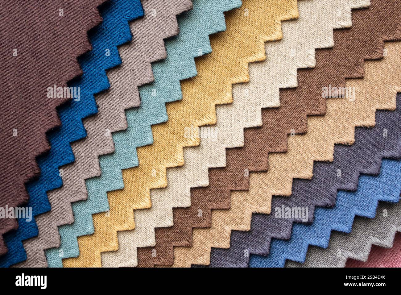 fabric color samples texture background Stock Photo - Alamy