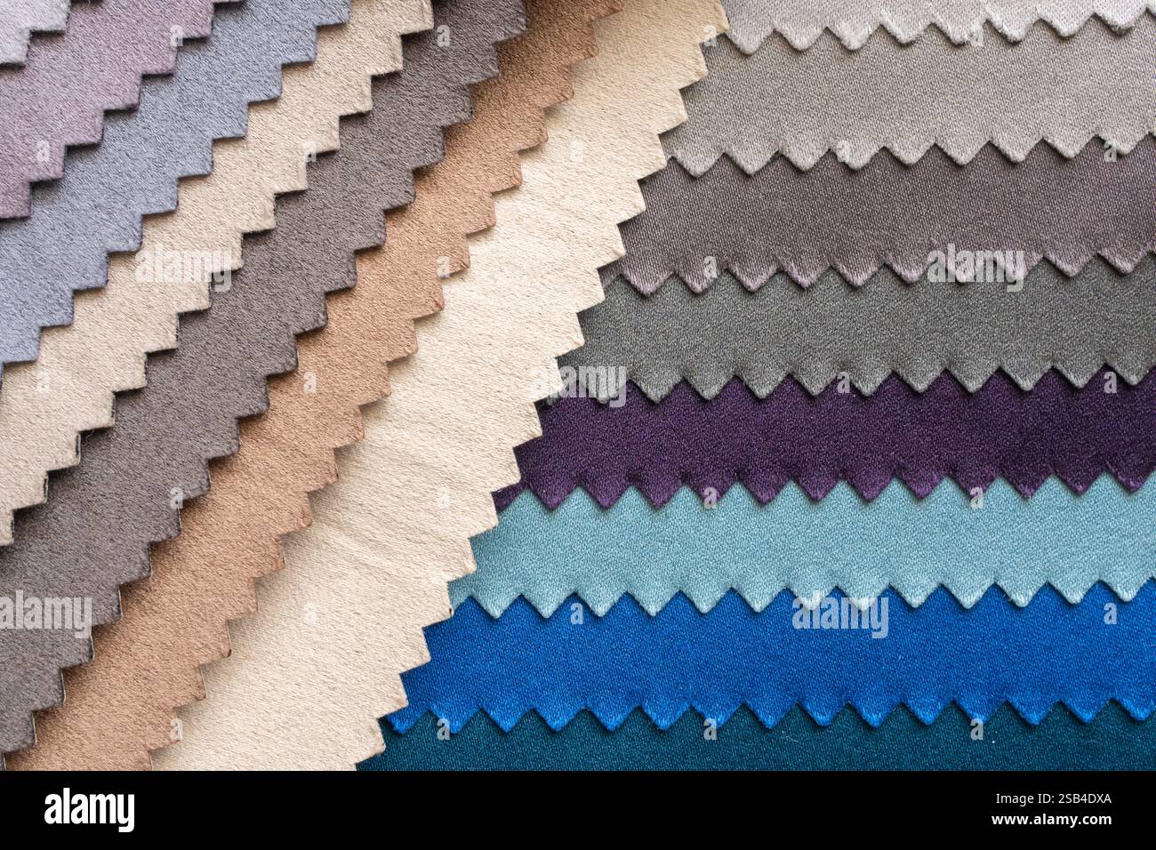 fabric color samples swatch book Stock Photo - Alamy