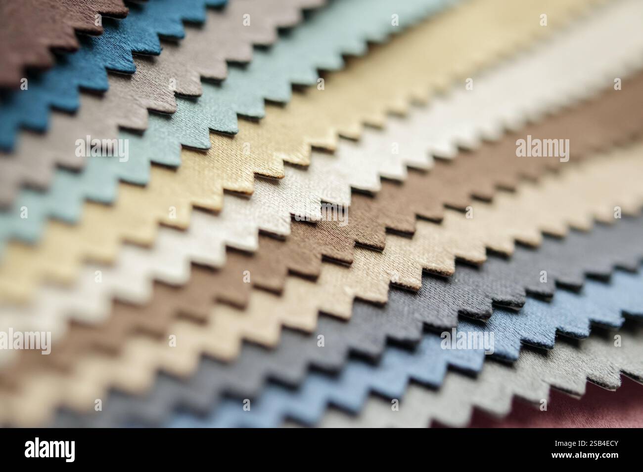 fabric color samples swatch book Stock Photo - Alamy