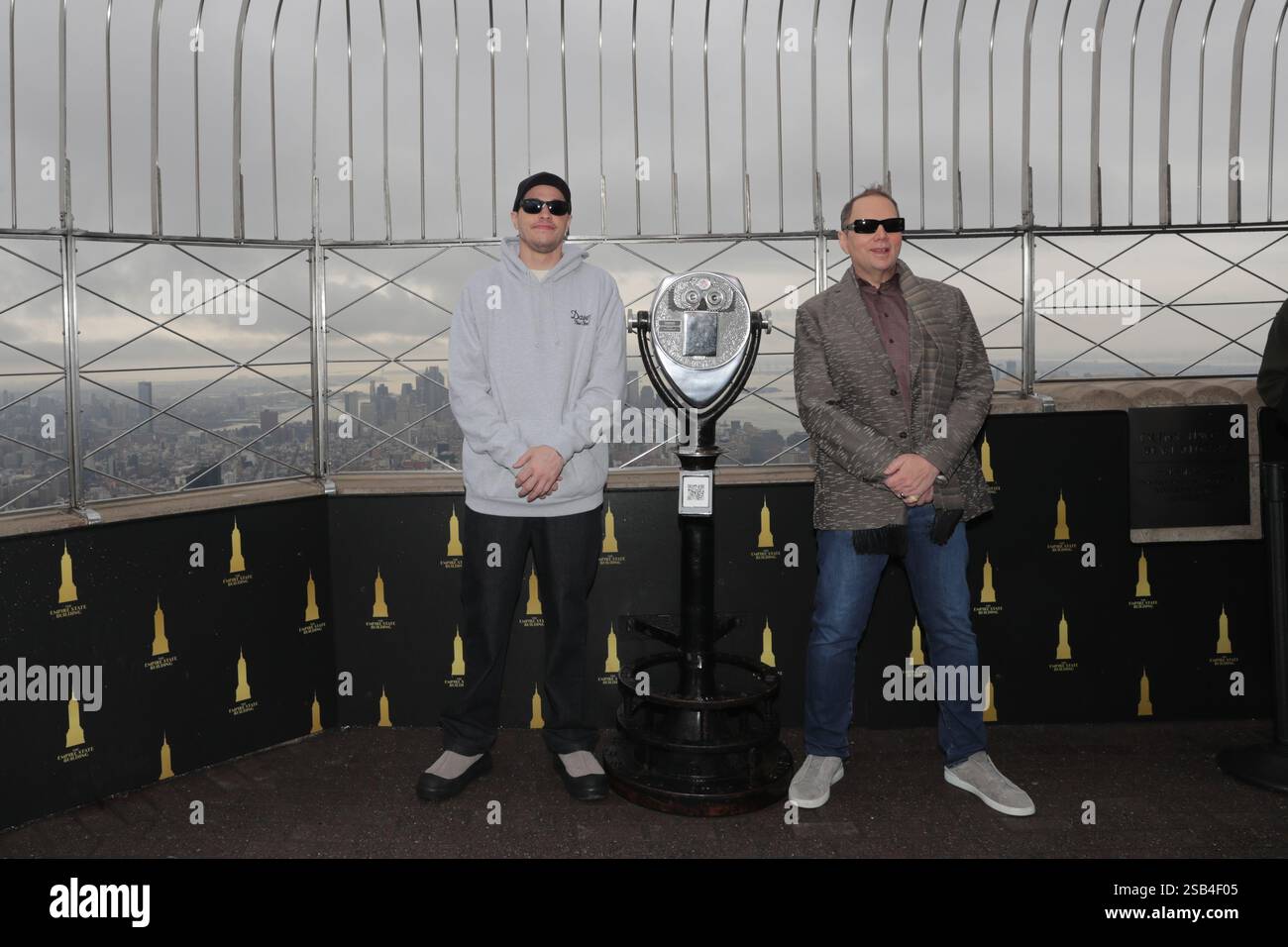 NEW YORK, NEW YORK - JANUARY 31: Comedian Pete Davidson and bestselling ...