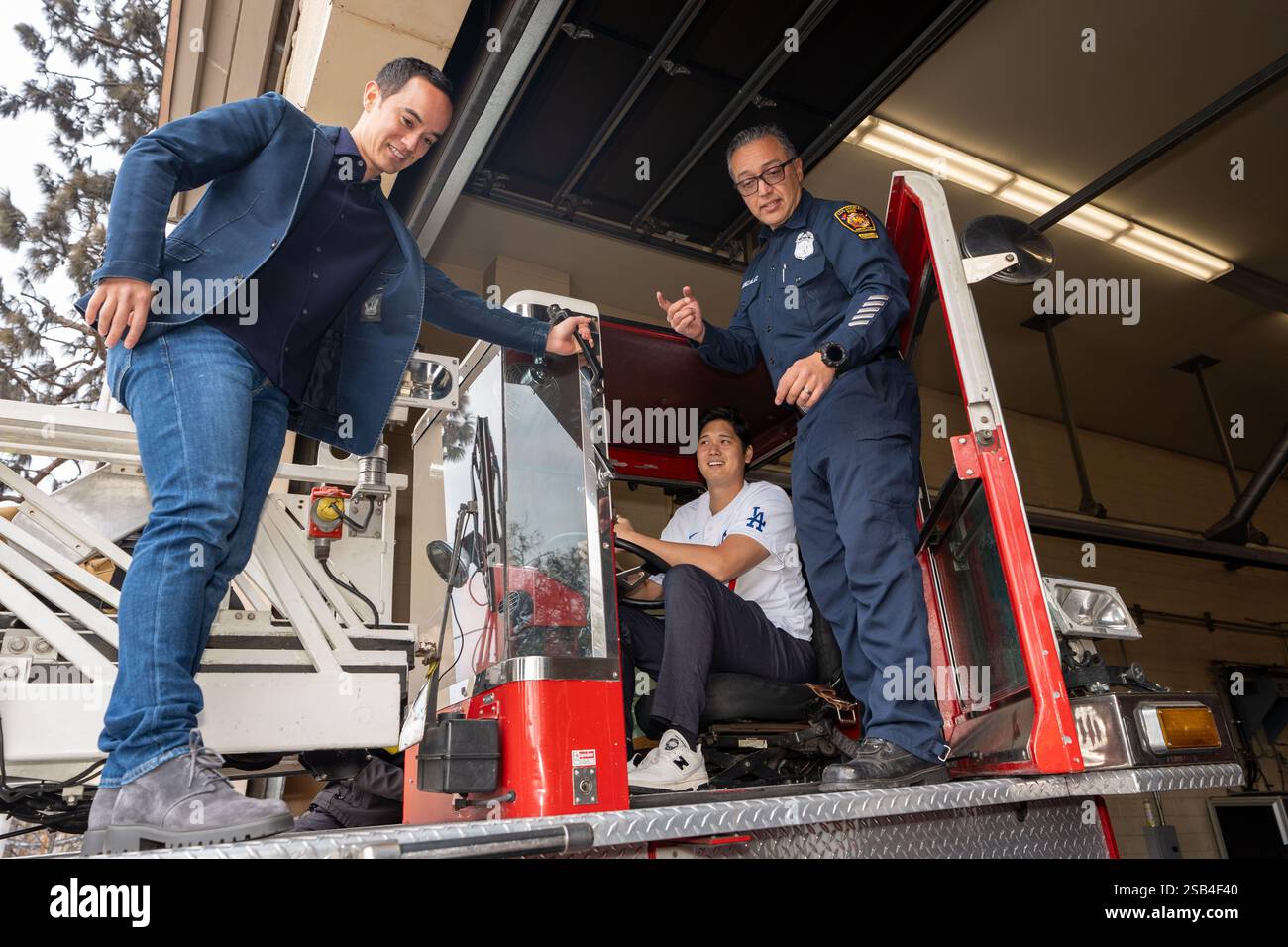 Pacific Palisades, California, USA. 30th Jan, 2025. Los Angeles Dodgers ...