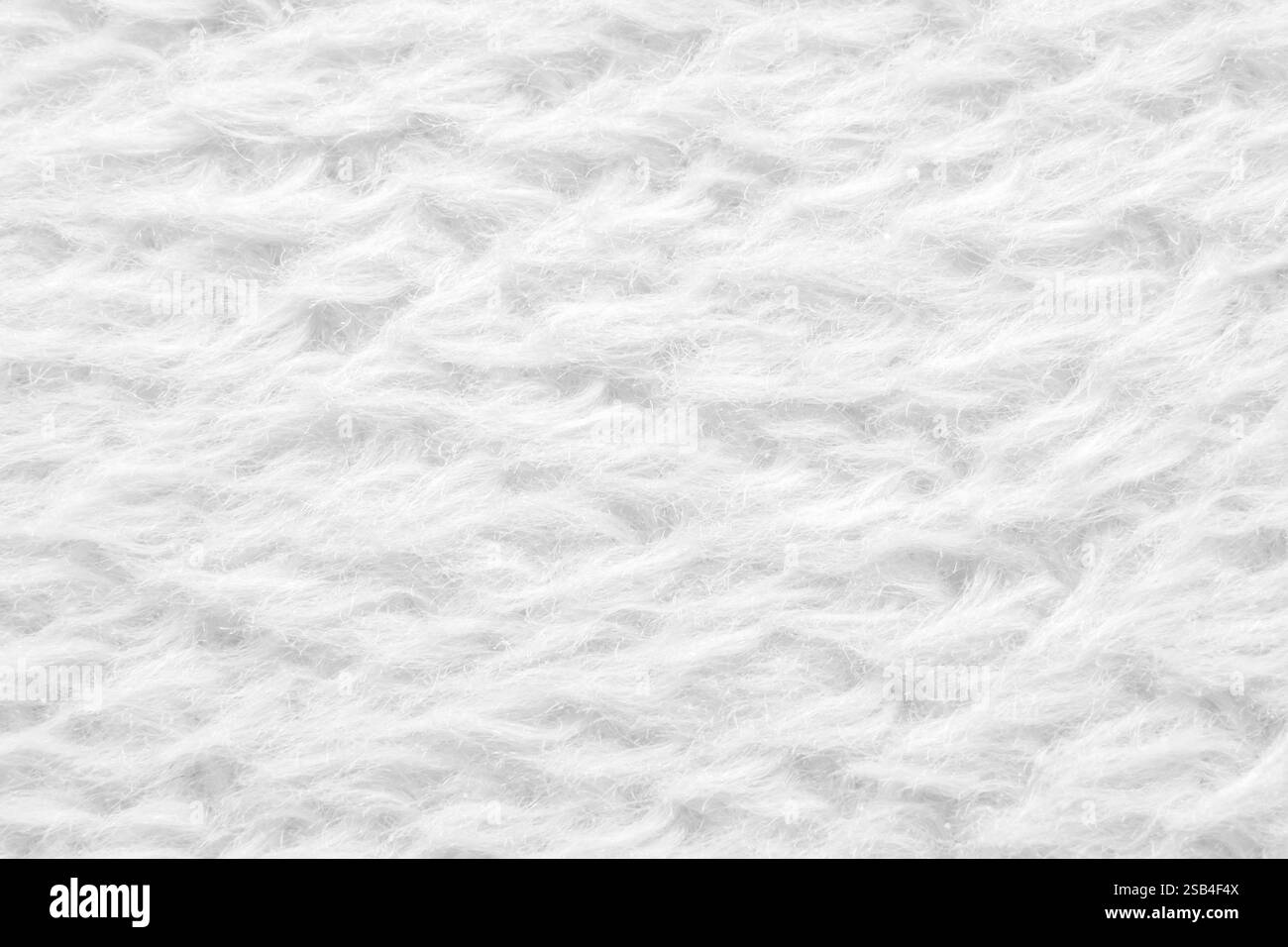 White fluffy fur fabric wool texture background Stock Photo - Alamy