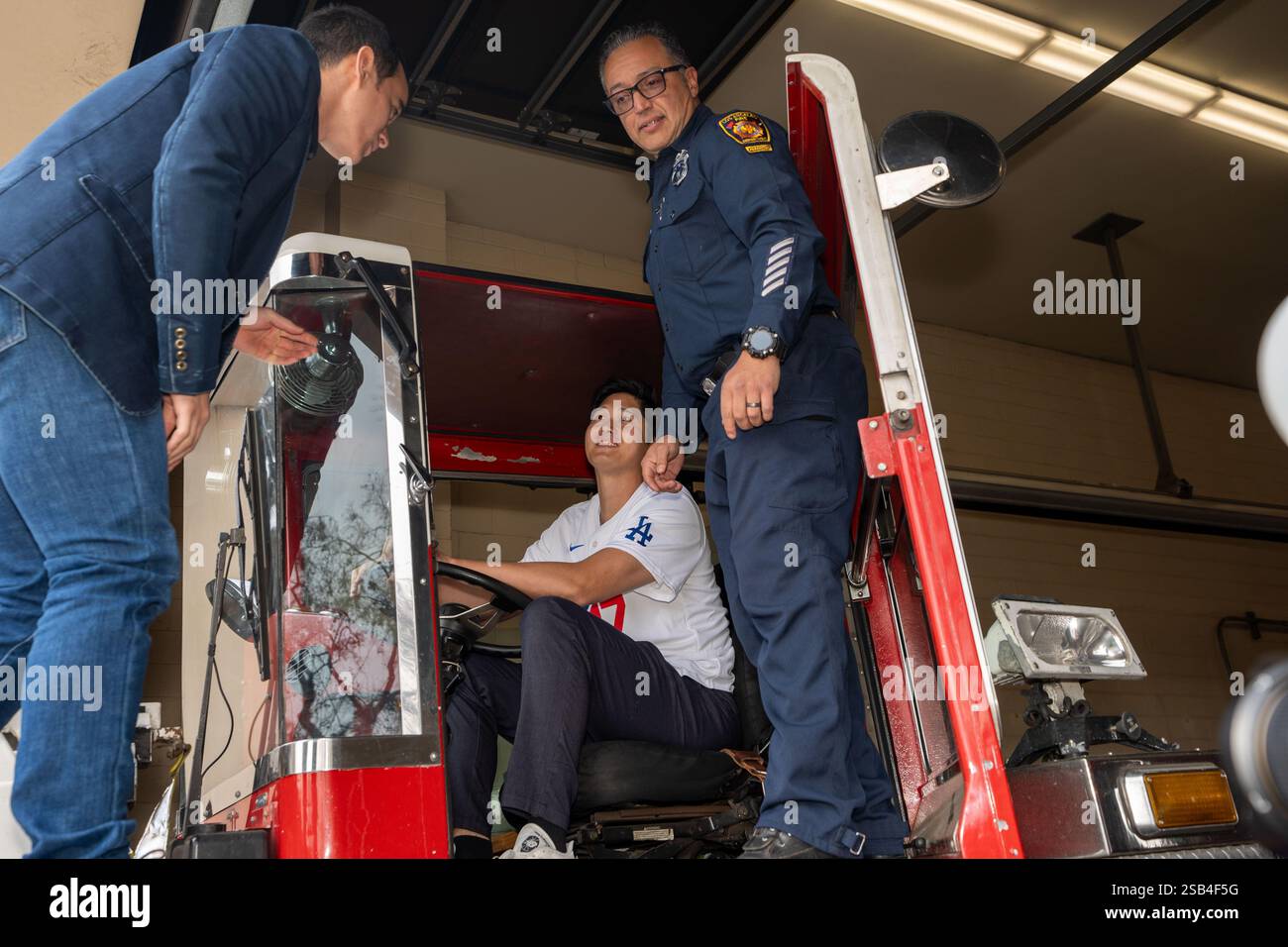 Pacific Palisades, California, USA. 30th Jan, 2025. Los Angeles Dodgers ...