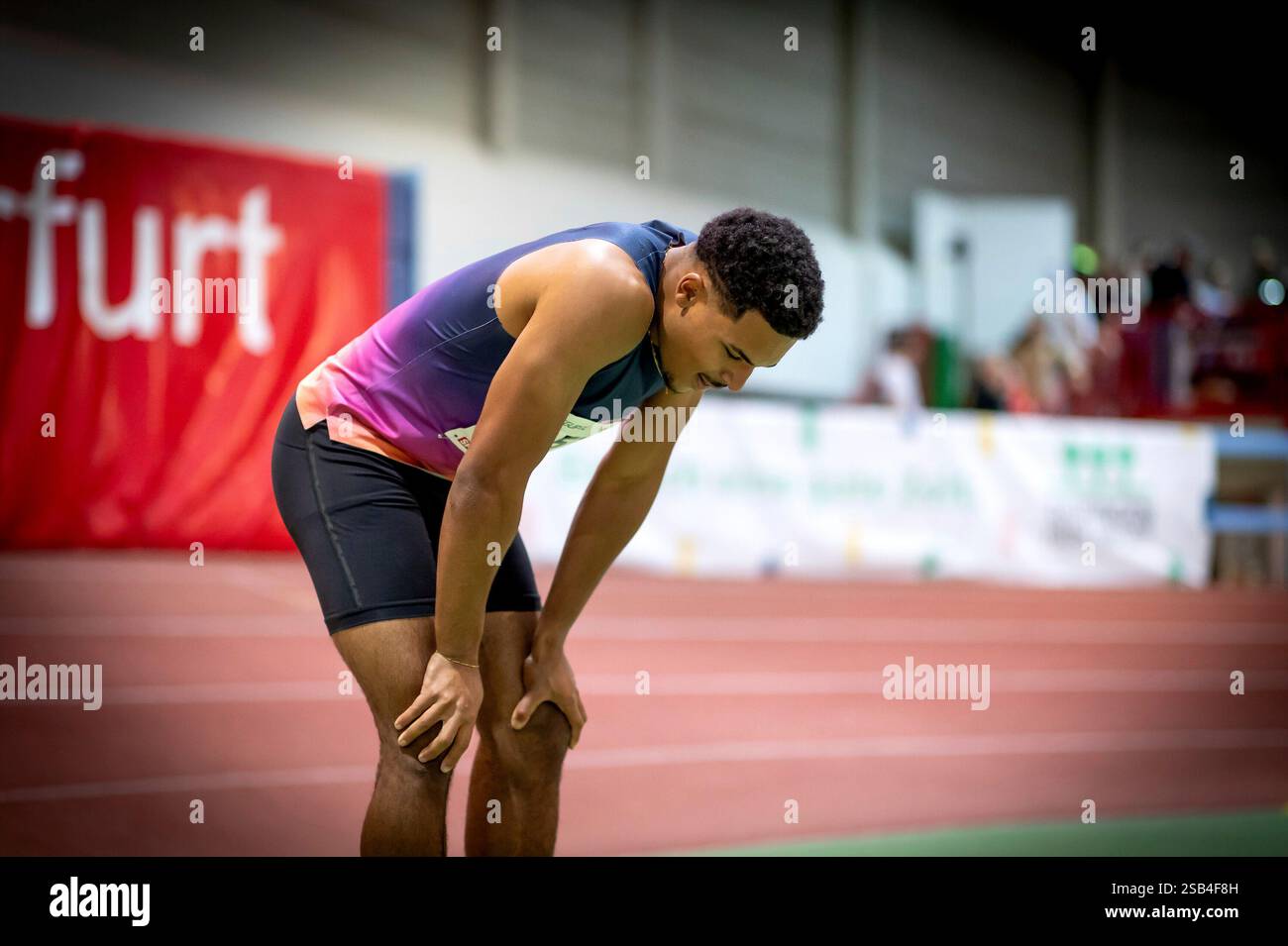 Erfurt, Deutschland. 31st Jan, 2025. Gregory Minoue (GER/TV Kalkum ...