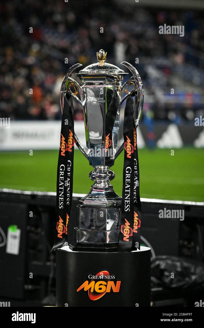 Metz, France. 31st Jan, 2025. This photograph shows the M6N trophy ...