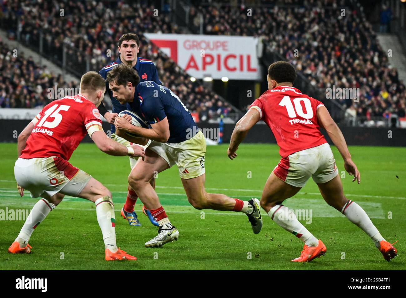 Metz, France. 31st Jan, 2025. French Outside Centre Pierre-Louis ...