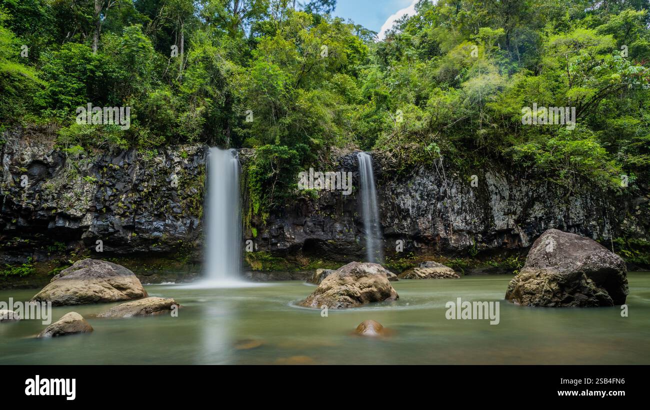 Pony tail falls Stock Photo - Alamy