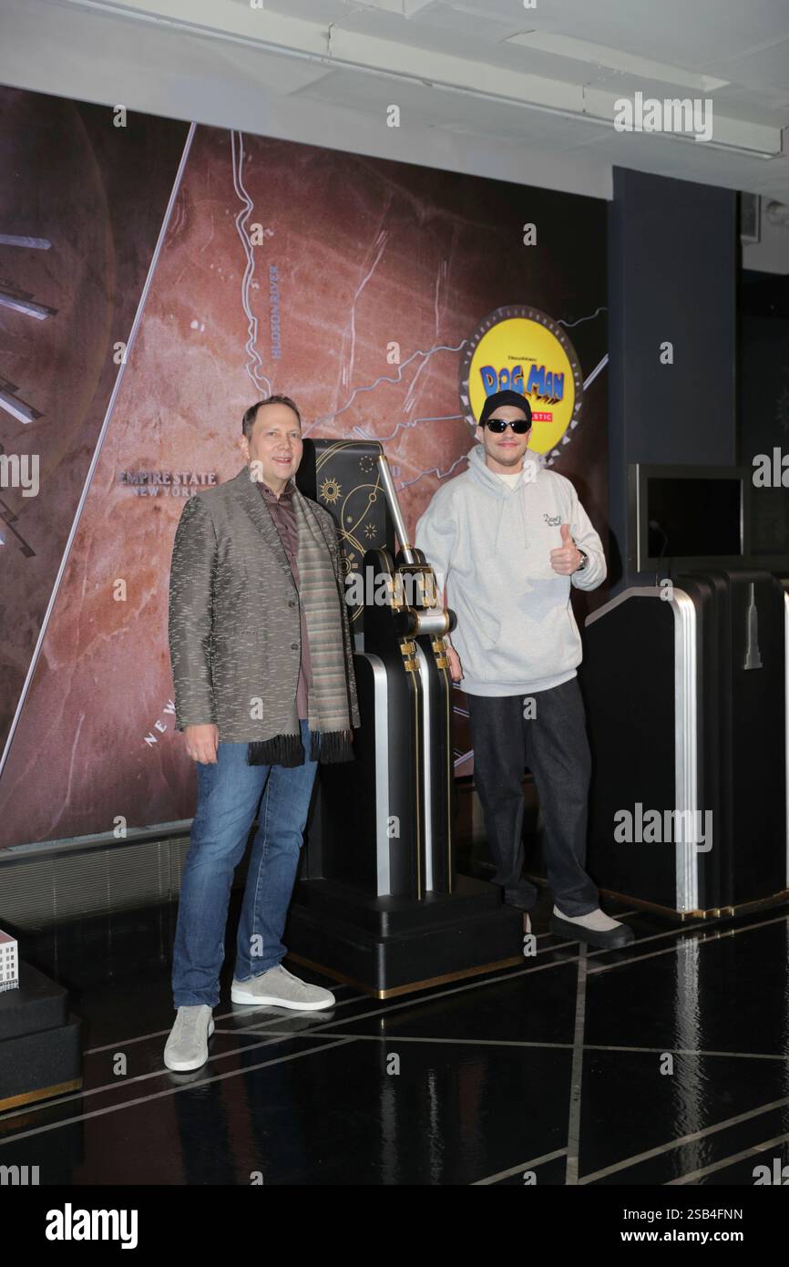 NEW YORK, NEW YORK - JANUARY 31: Comedian Pete Davidson and bestselling ...