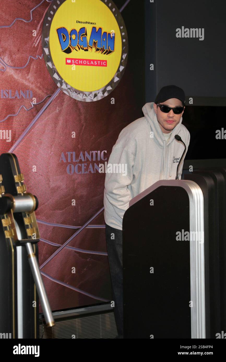 NEW YORK, NEW YORK - JANUARY 31: Comedian Pete Davidson and bestselling ...