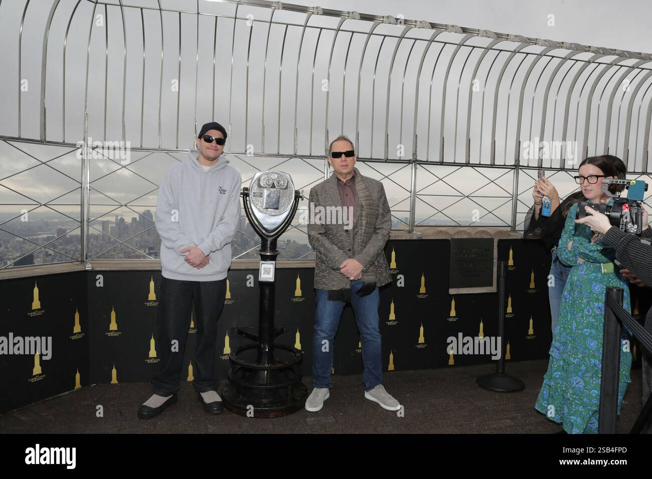 NEW YORK, NEW YORK - JANUARY 31: Comedian Pete Davidson and bestselling ...