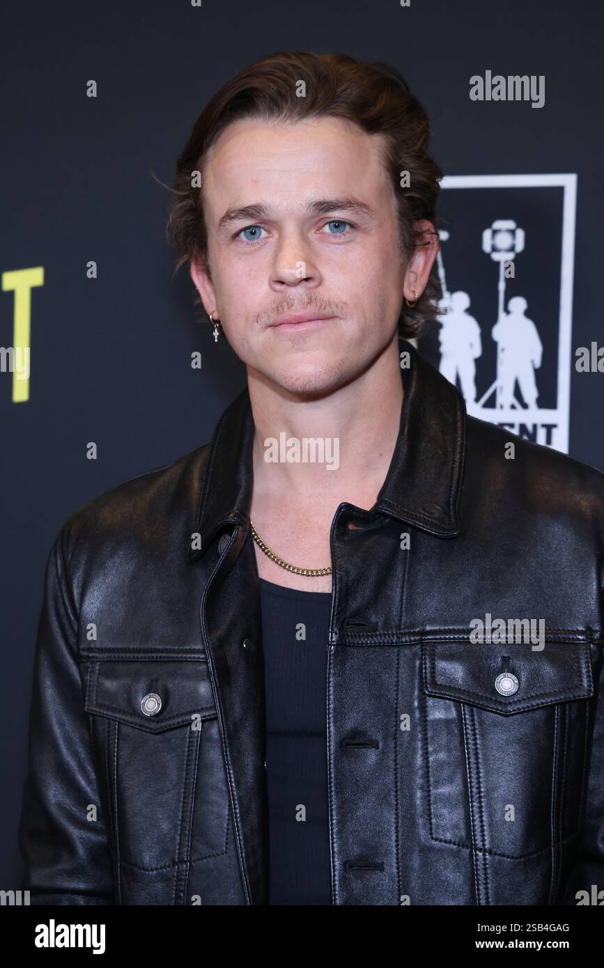 Los Angeles, California, USA. 30th January, 2025. Actor John Owen Lowe ...