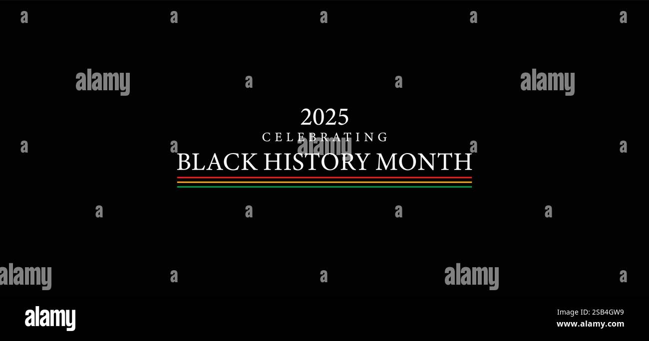 Black history month 2025 hi-res stock photography and images - Alamy